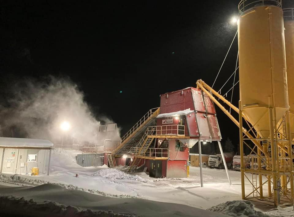 Aggregate and water heating